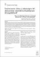 Caracterización clínica y colonoscópica del adenocarcinoma colorrectal en un hospital peruano de ...